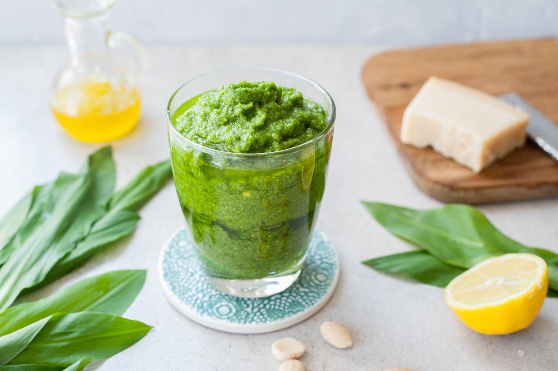 Wild Garlic Pesto (Ramp Pesto) - Everyday Delicious
