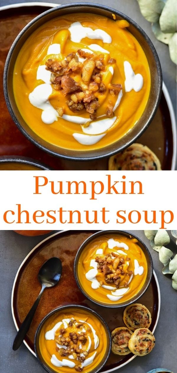 Pumpkin chestnut soup