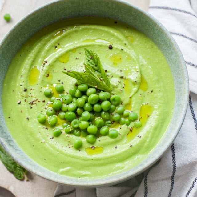 Pea mint puree - Everyday Delicious
