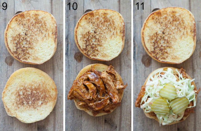 BBQ Pulled Chicken Sandwich - Everyday Delicious BBQ Pulled Chicken Sandwich - Everyday Delicious