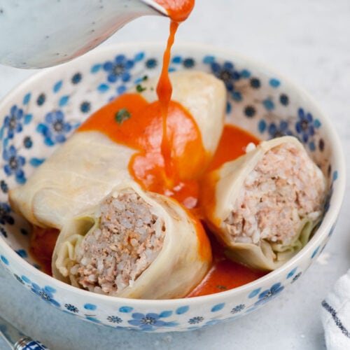Gołąbki - Polish Stuffed Cabbage Rolls - Everyday Delicious