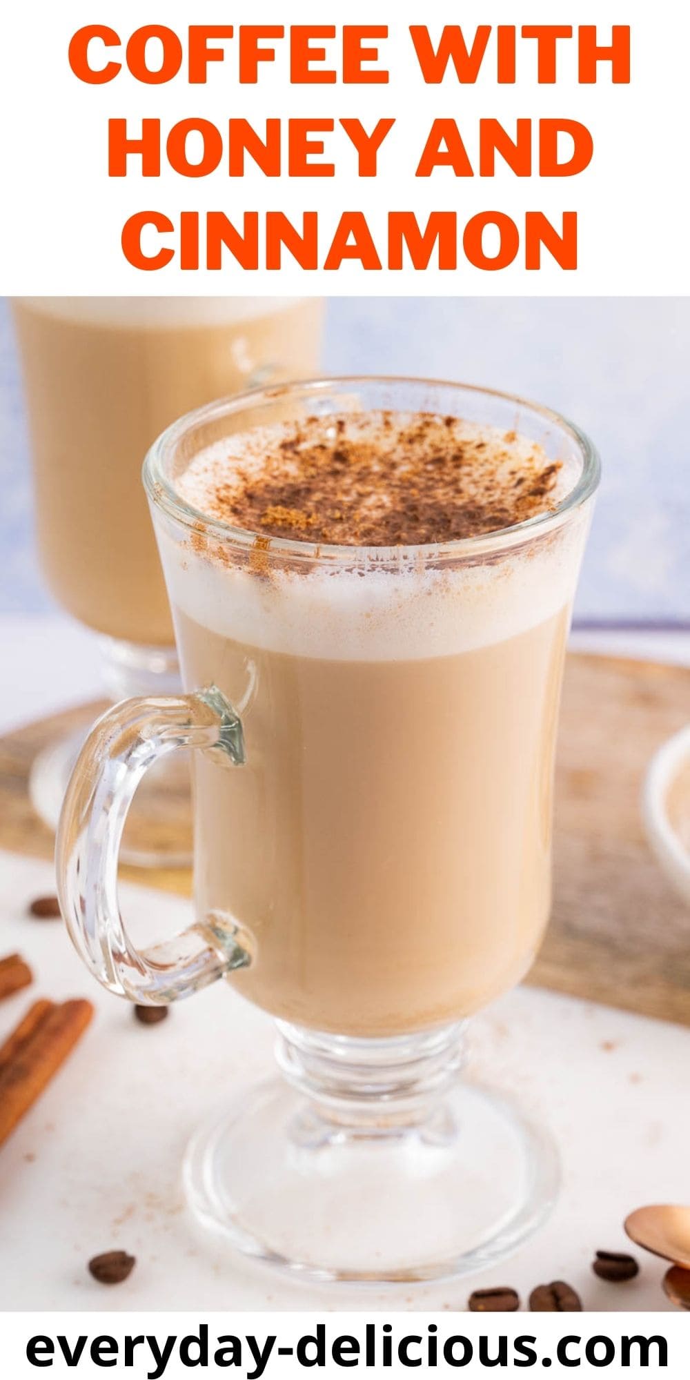 Coffee with Honey and Cinnamon (Cafe con Miel) - Everyday Delicious