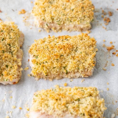 Parmesan Crusted Cod - Everyday Delicious