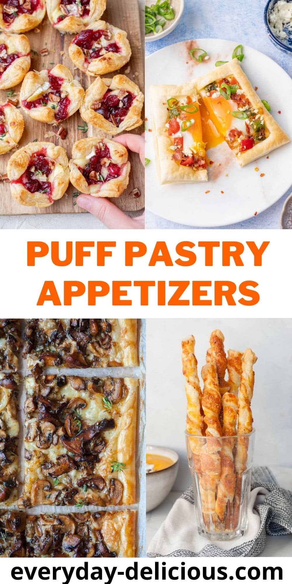 Puff Pastry Appetizers (Savory Puff Pastry Recipes) - Everyday Delicious