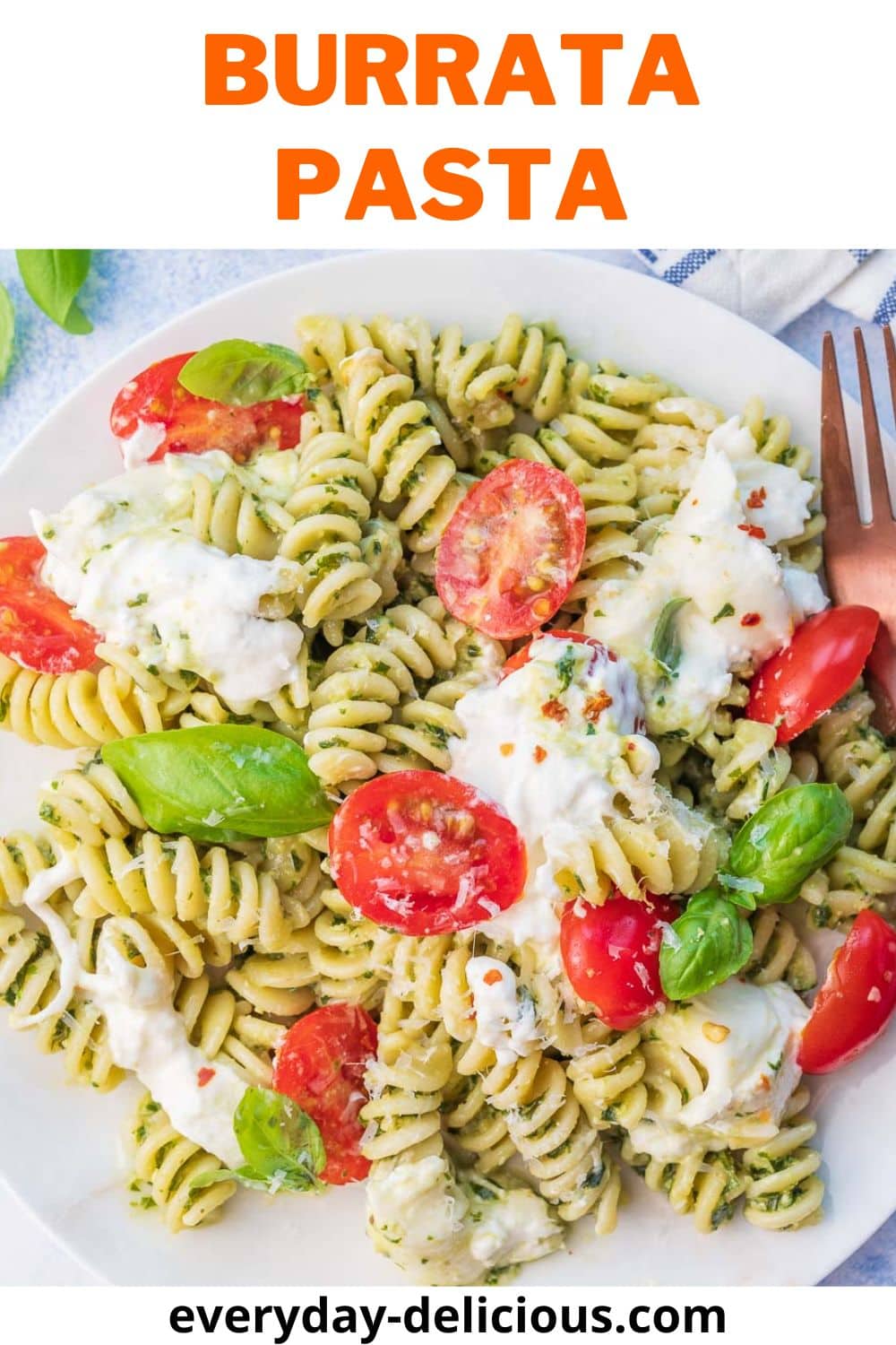 Burrata Pasta - Everyday Delicious