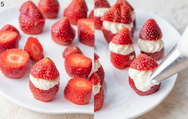 Santa Strawberries - Everyday Delicious