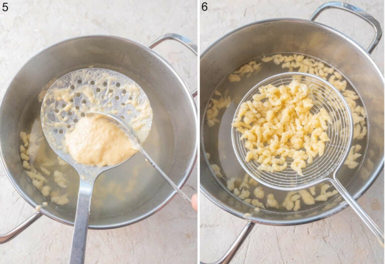 Spätzle (German Egg Dumplings) - Everyday Delicious