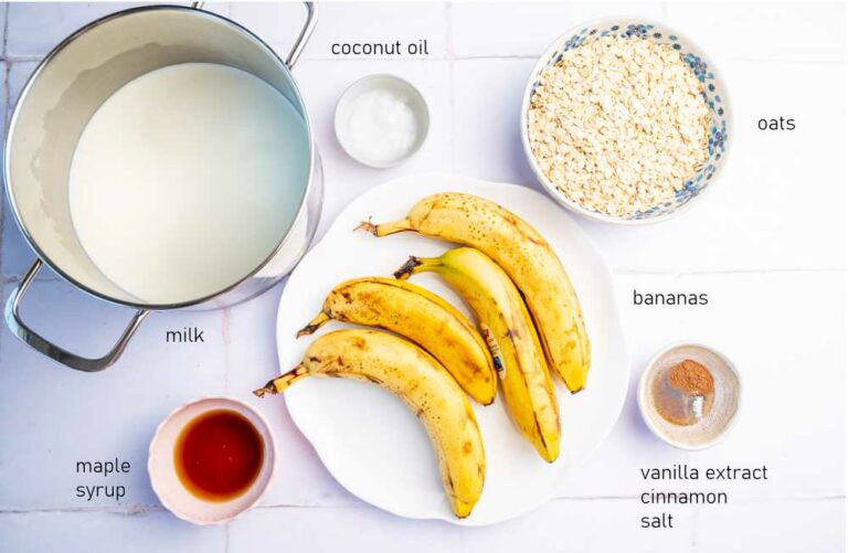 Banana Oatmeal - Everyday Delicious