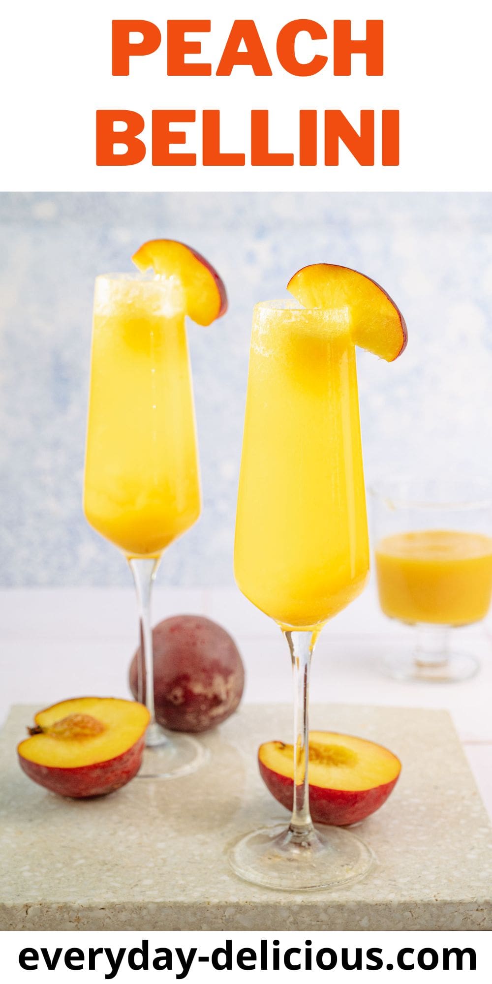 Peach Bellini - Everyday Delicious