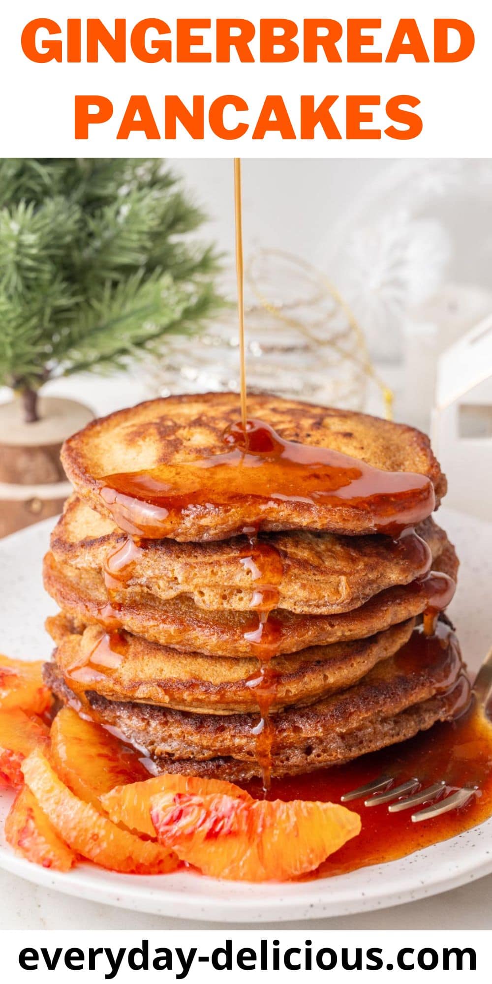 Gingerbread Pancakes - Everyday Delicious
