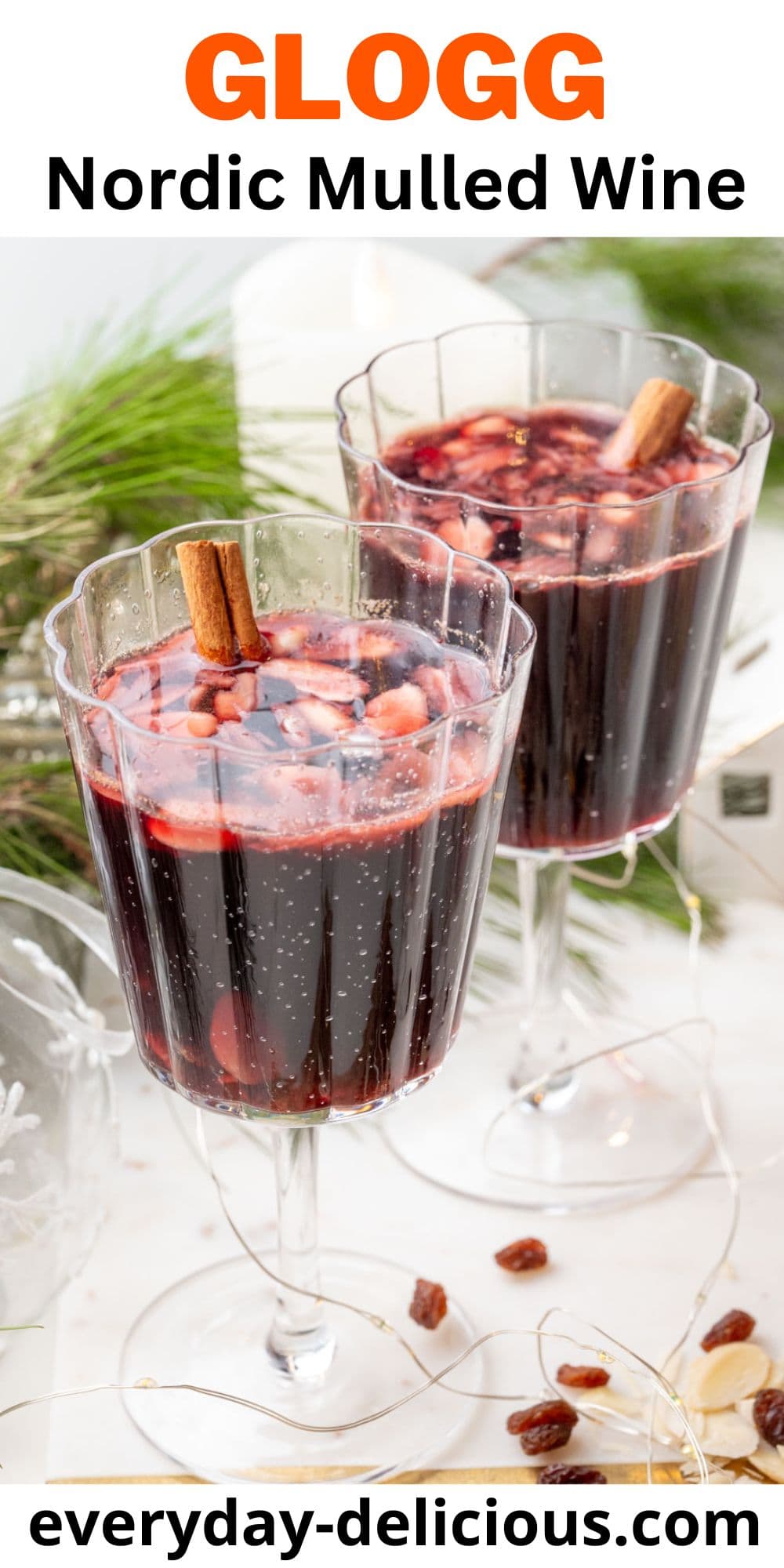 Glogg - Nordic Mulled Wine - Everyday Delicious