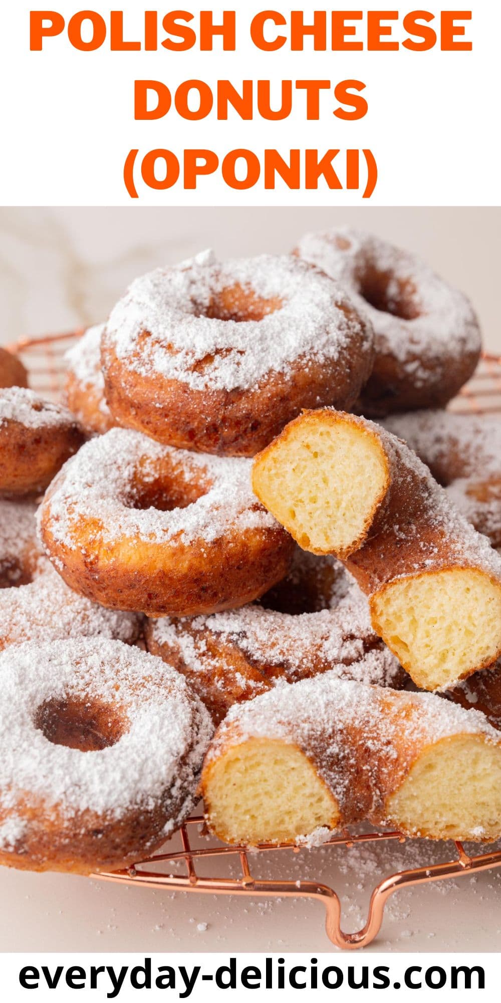 Oponki - Polish Cheese Donuts - Everyday Delicious