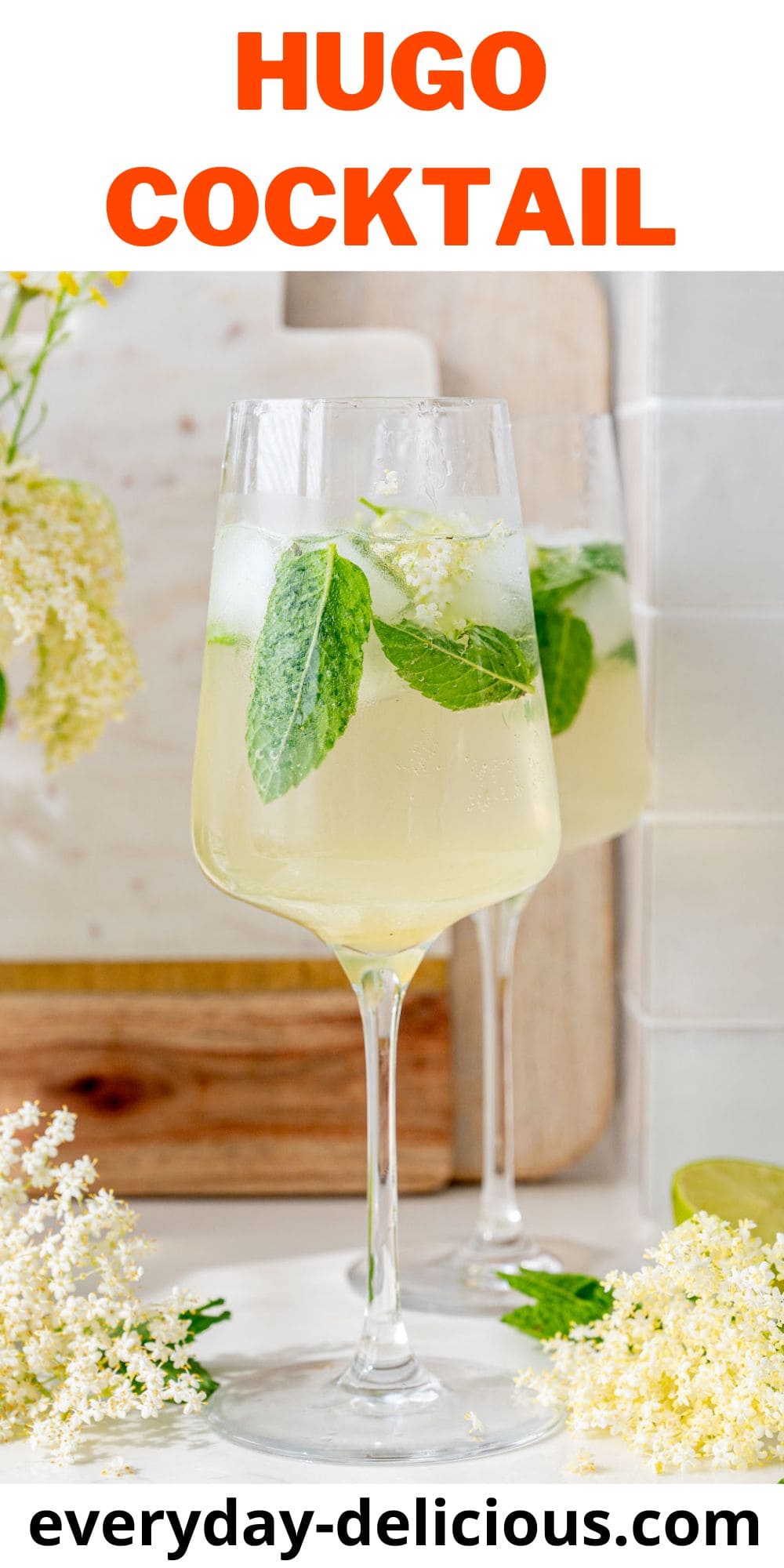 Hugo Cocktail - Everyday Delicious