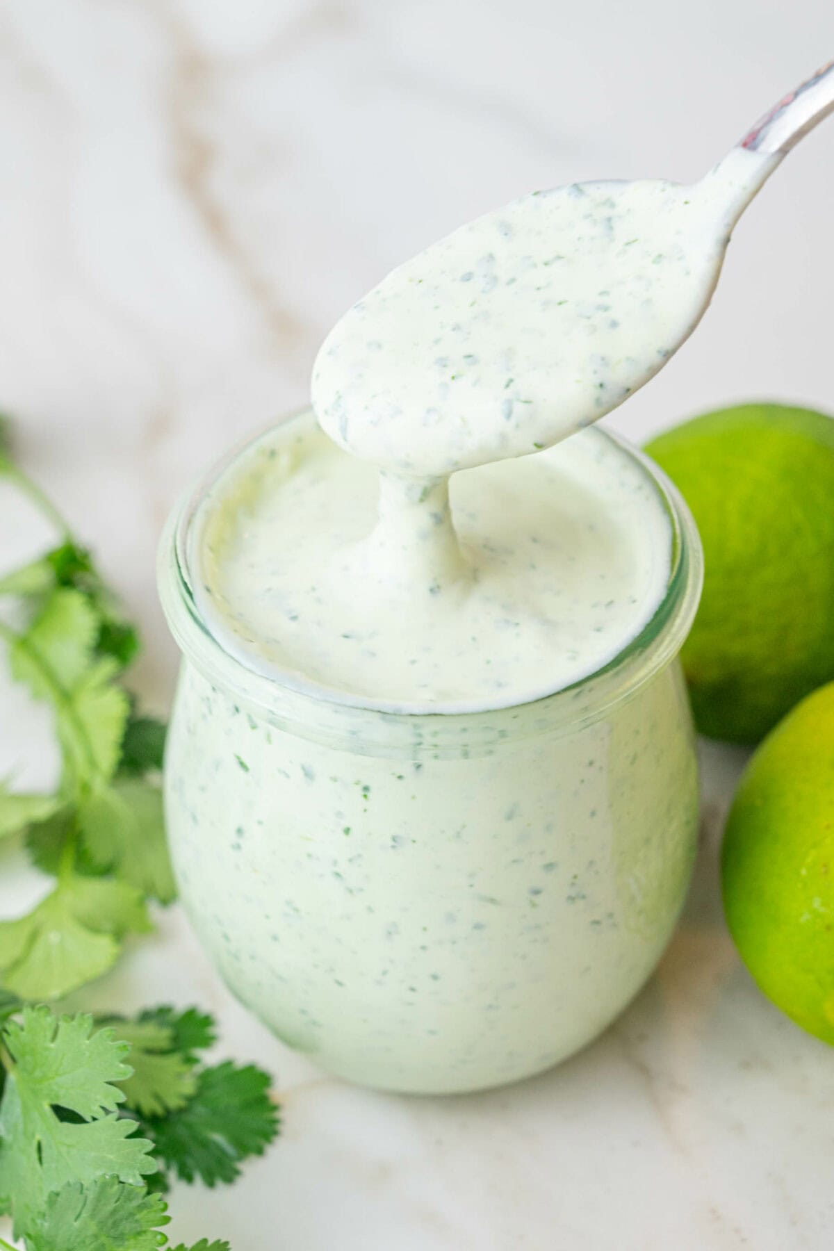 Cilantro Lime Crema - Everyday Delicious