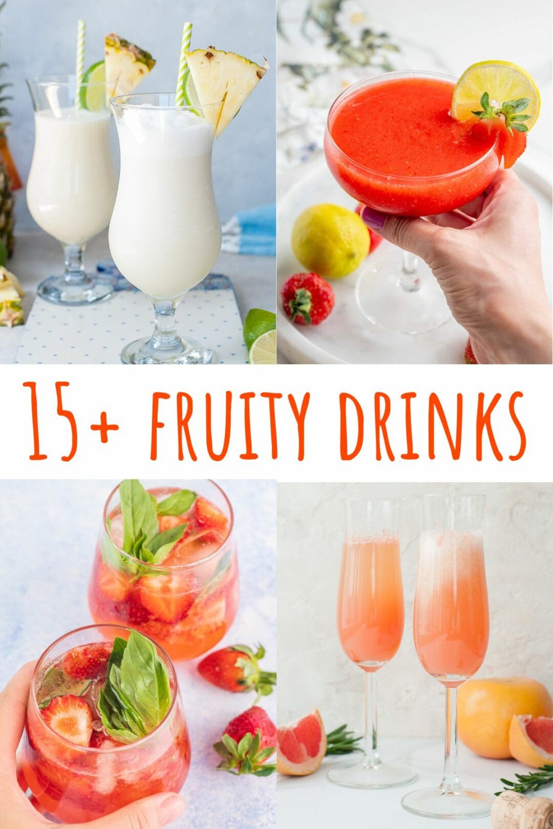 Fruity Drinks (15+ Fruity Cocktail Recipes) - Everyday Delicious