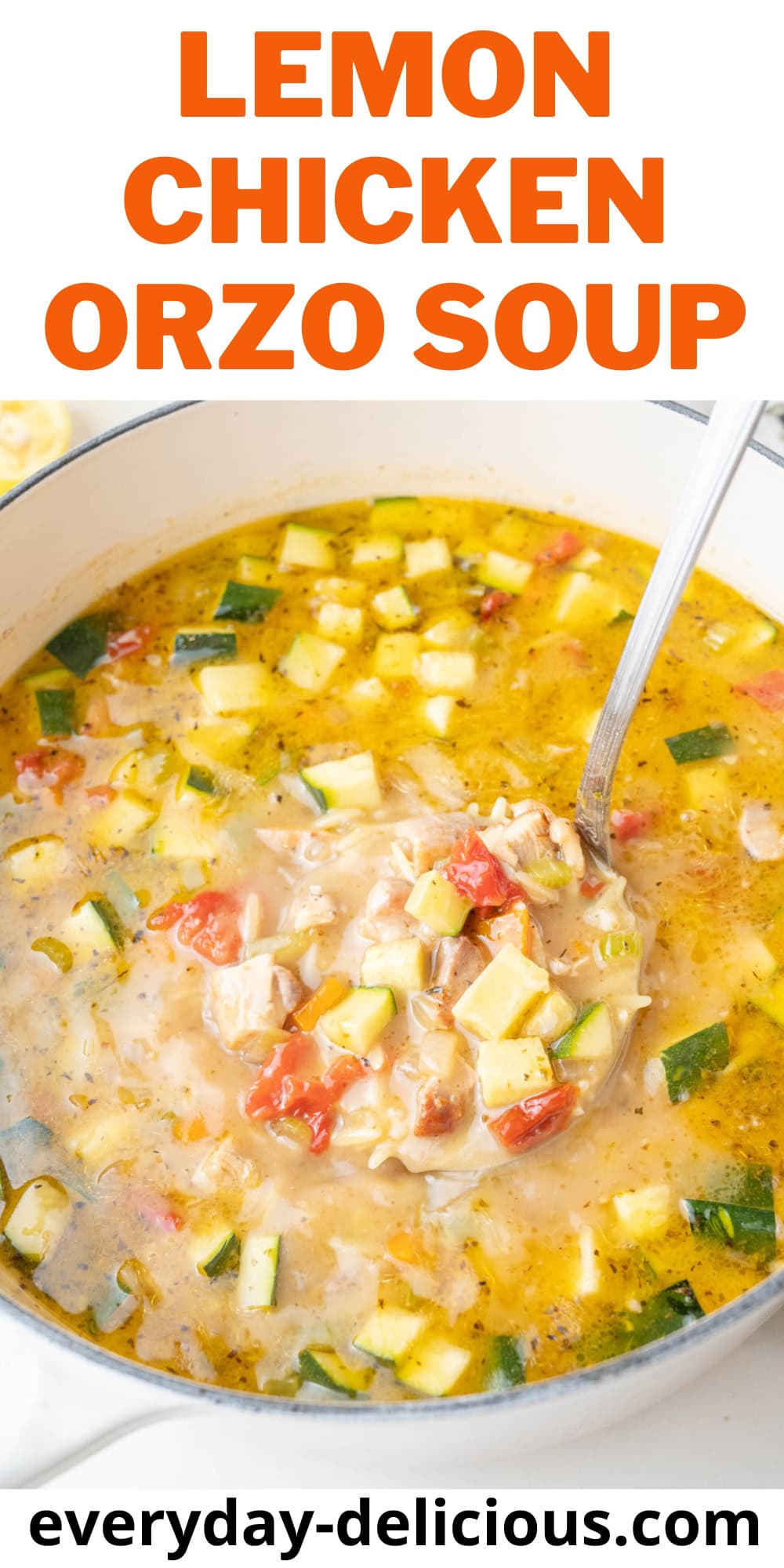 Lemon Chicken Orzo Soup - Everyday Delicious Lemon Chicken Orzo Soup - Everyday Delicious