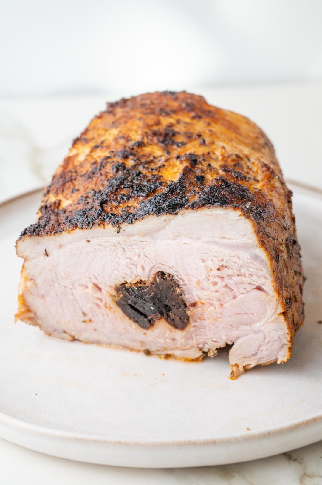 Polish Pork Loin Roast (schab ze śliwką) - Everyday Delicious