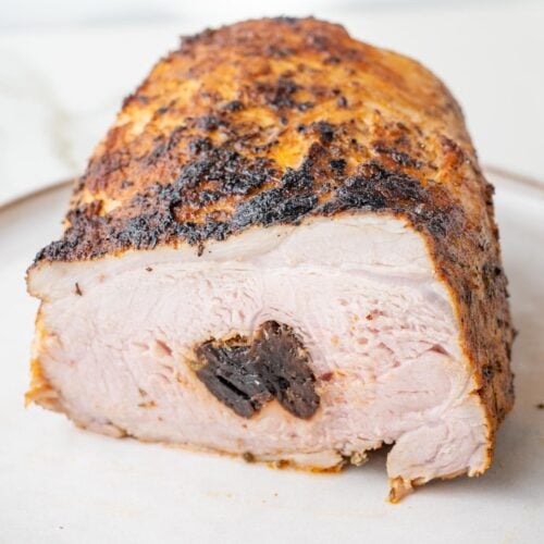 Polish Pork Loin Roast (schab ze śliwką) - Everyday Delicious