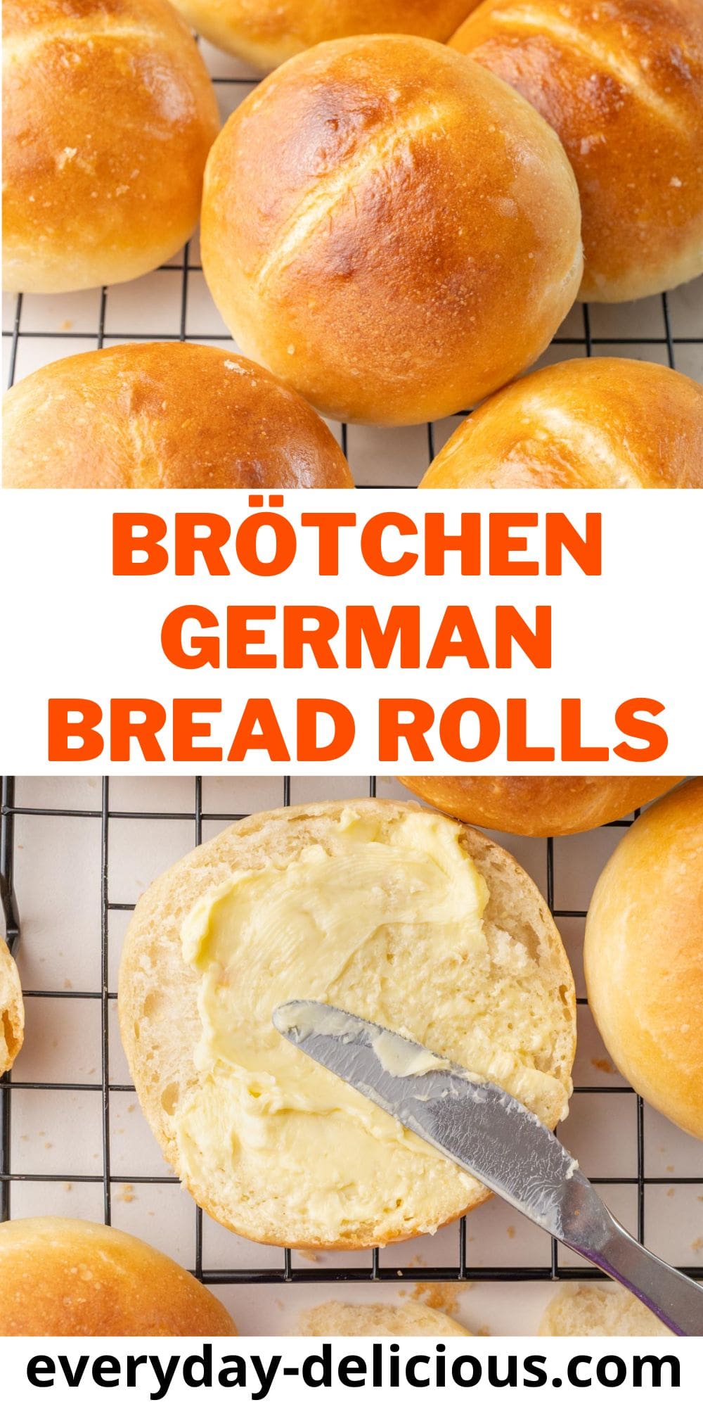 Brötchen - German Bread Rolls - Everyday Delicious
