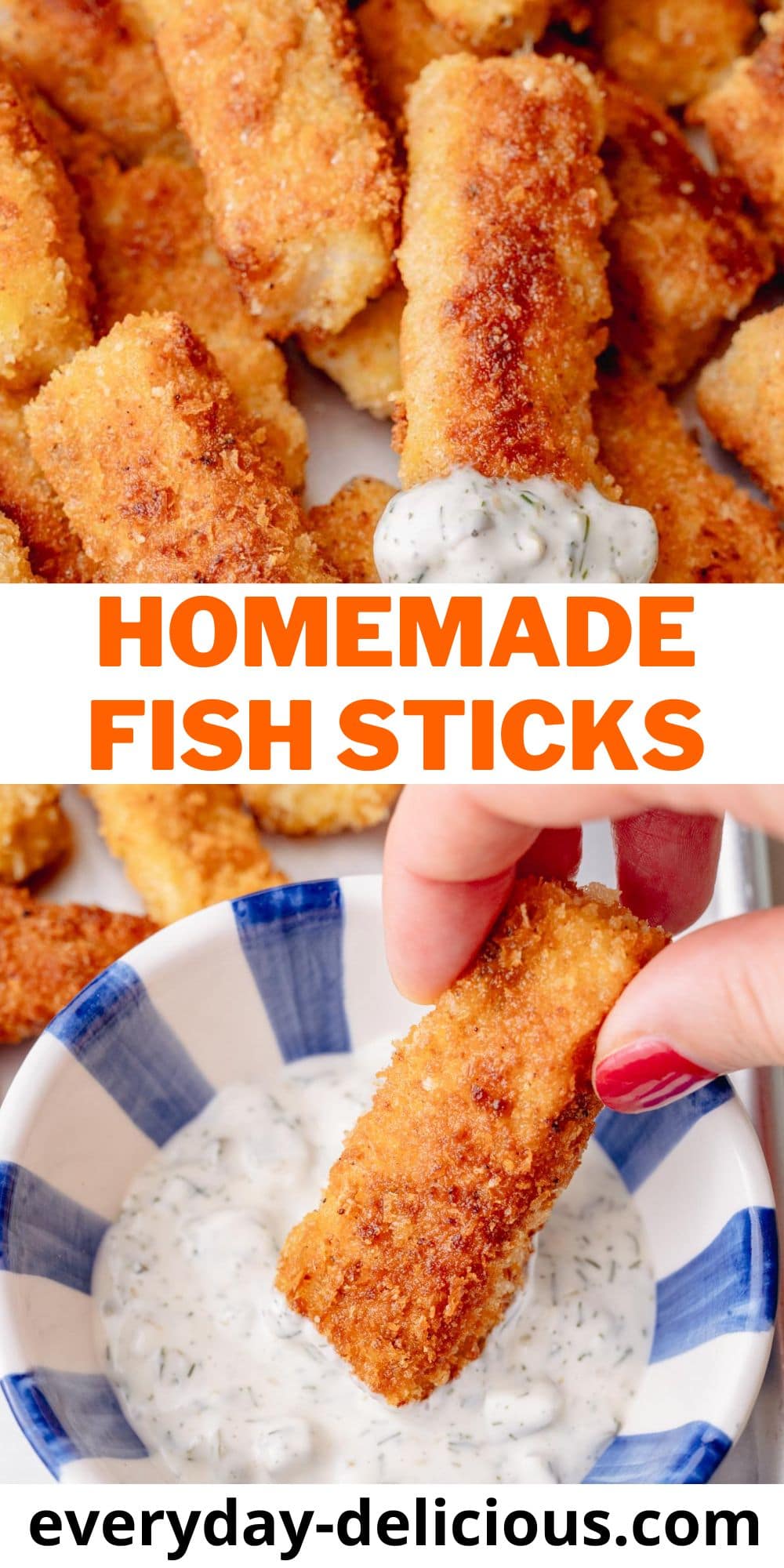Homemade Fish Sticks - Everyday Delicious