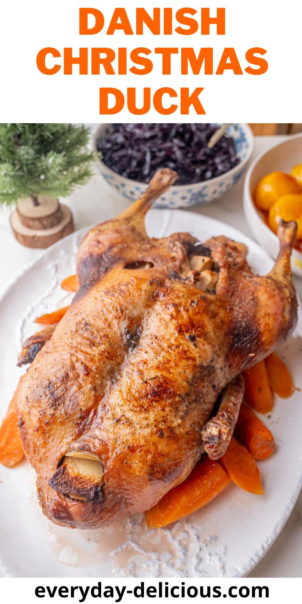 Danish Christmas Duck (Andesteg) - Everyday Delicious