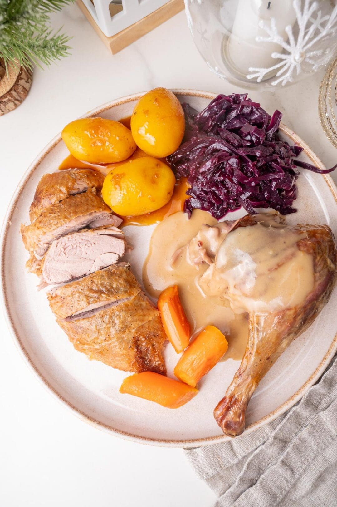 Danish Christmas Duck (Andesteg) - Everyday Delicious